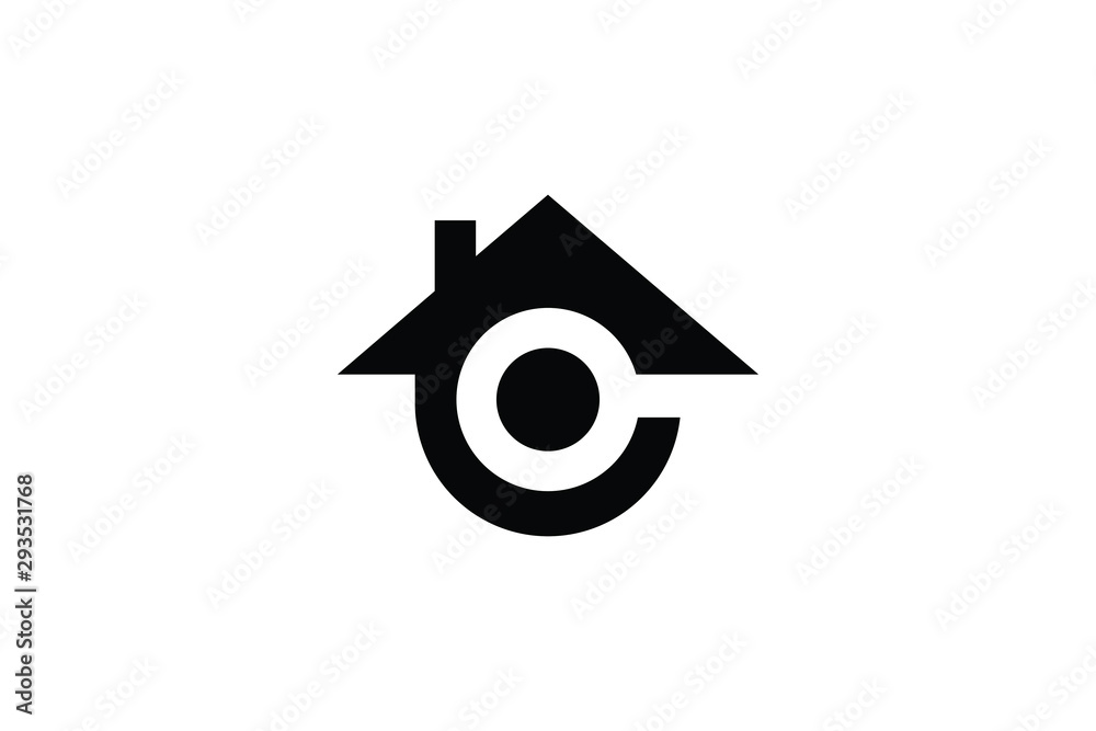 Letter C CO OC in vector for Real Estate , Property and Construction ...