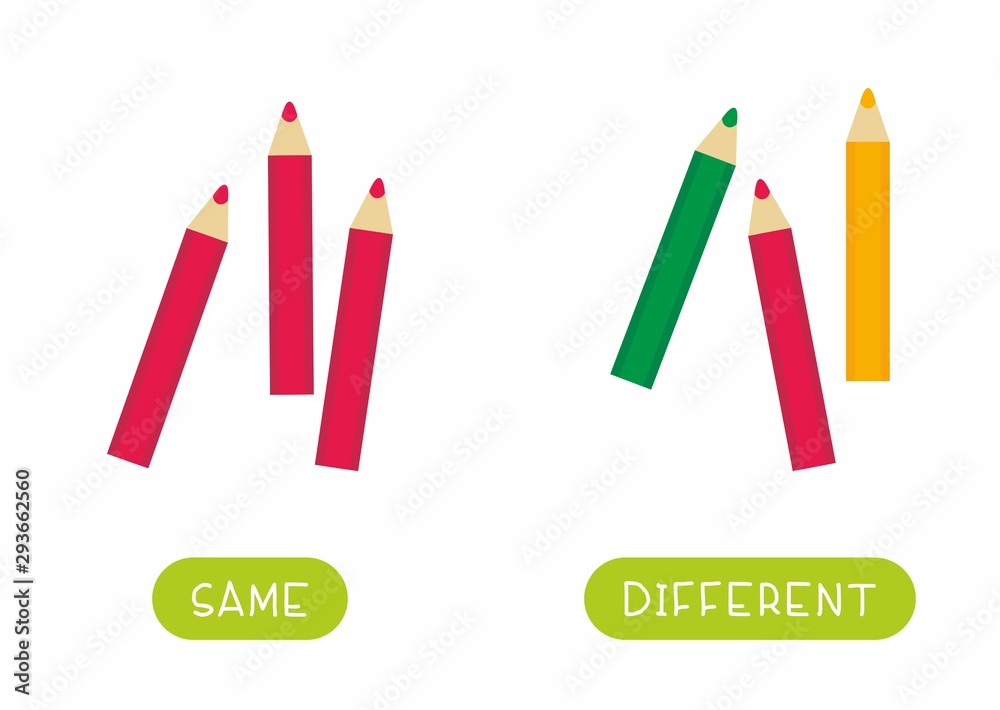 Educational word card for children vector template. Flash card for ...