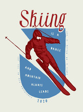 Motivational Ski Posters Free Stock Photo - Public Domain Pictures