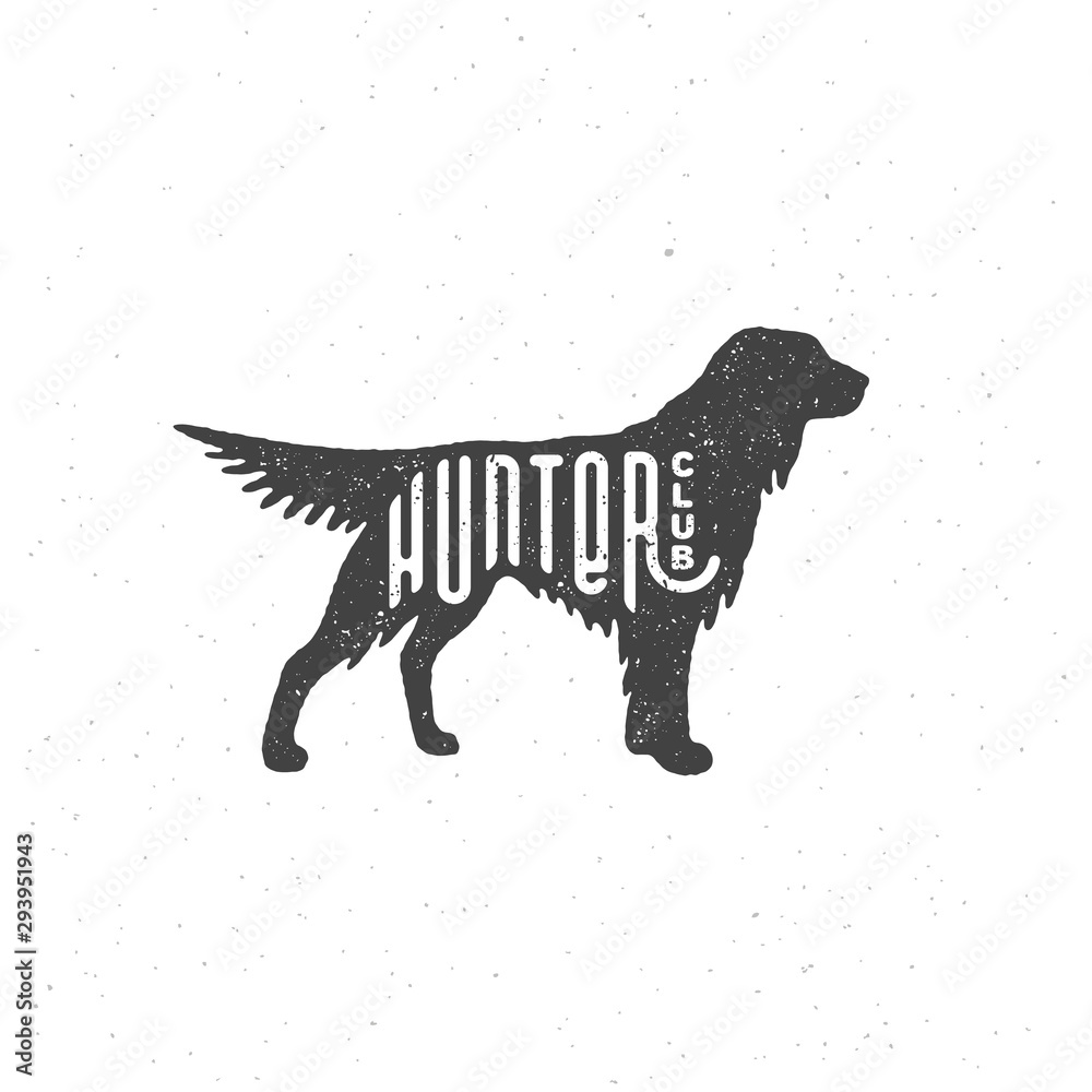 Setter logo Stock Vector | Adobe Stock