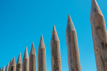 Palisade And Pole Fence Free Stock Photo - Public Domain Pictures