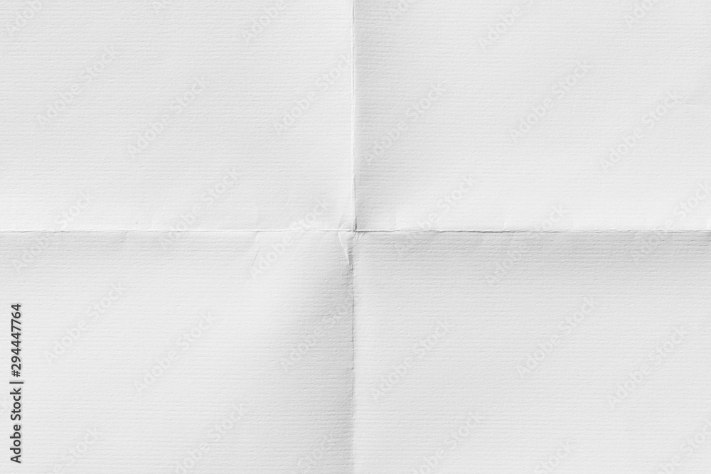 Paper folded in four, texture background Stock Photo | Adobe Stock