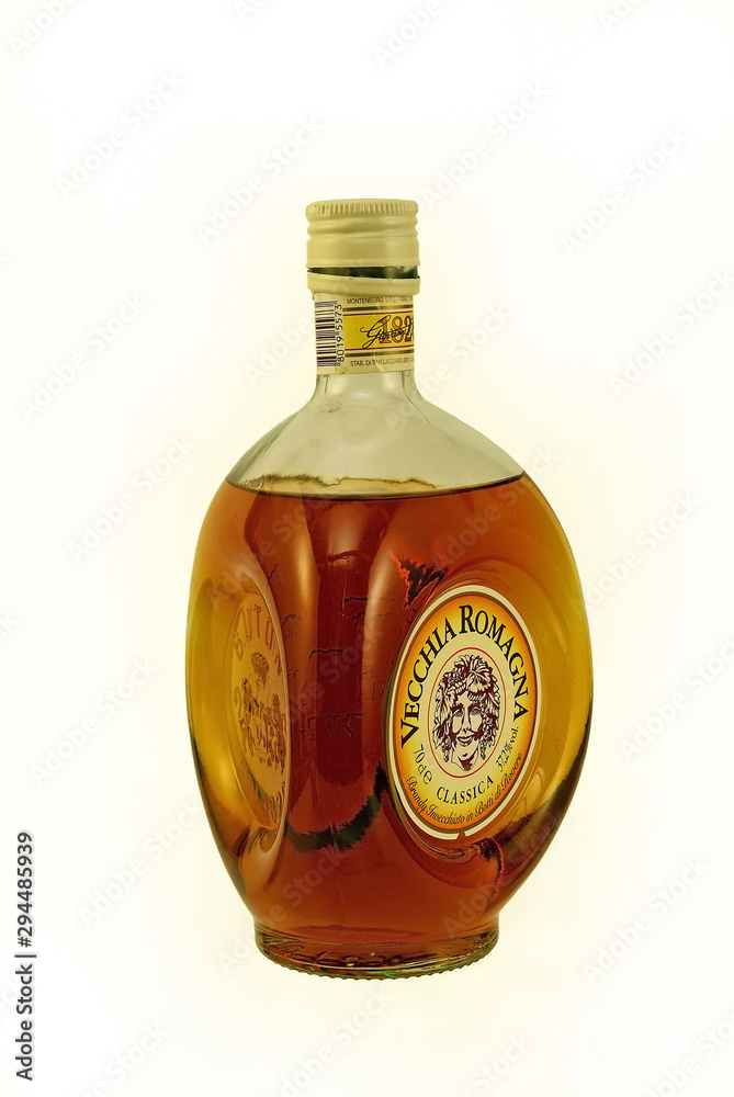 Brandy Buton Vecchia Romagna Classic by Italy. Founded in 1820, when Jean Bouton, a French ...