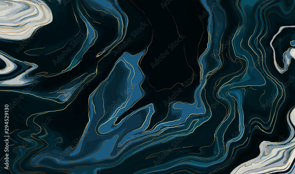 Luxury Marble texture background vector. Panoramic Marbling texture ...