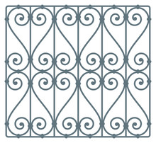 Window And Wrought Iron Free Stock Photo - Public Domain Pictures