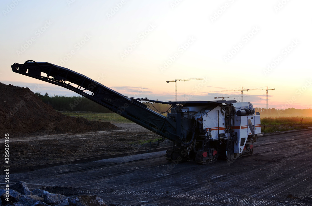 Cold milling machines are used for the quick, highly efficient removal ...