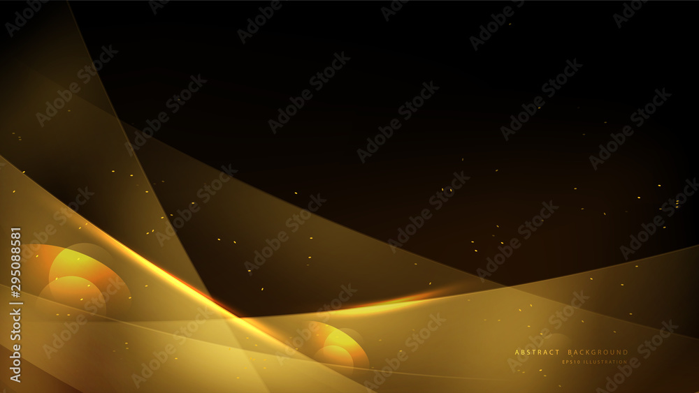 Elegant gold background with bokeh and shiny light. Bright luxury gold ...