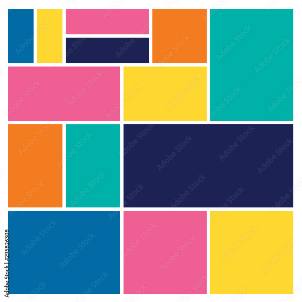 Vector Mood Board & Branding Presentation. Creative Theme Mood Board ...