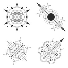 Abstract Pentagram With Texture Free Stock Photo - Public Domain Pictures