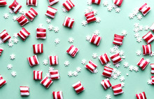 Candy Striped Christmas Tree Free Stock Photo - Public Domain Pictures
