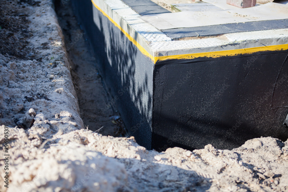 Waterproofing foundation bitumen. Foundation Waterproofing, Damp ...