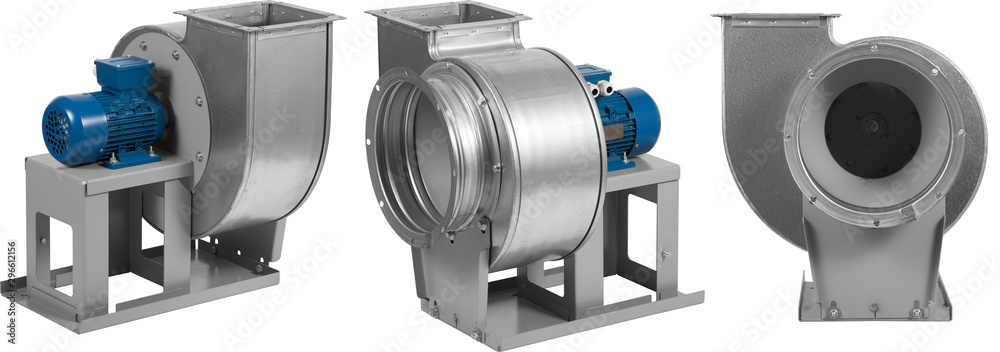 Industrial air blower turbine fan for ventilation and air conditioning ...