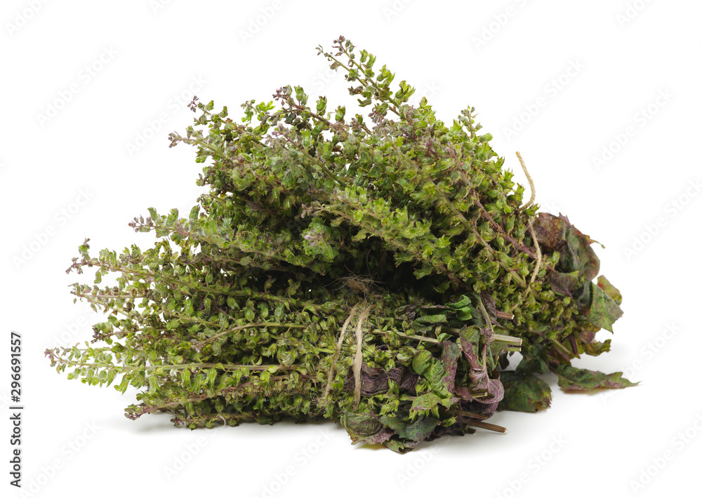 Perilla herb seed used in traditional,chinese herbal medicine isolated ...