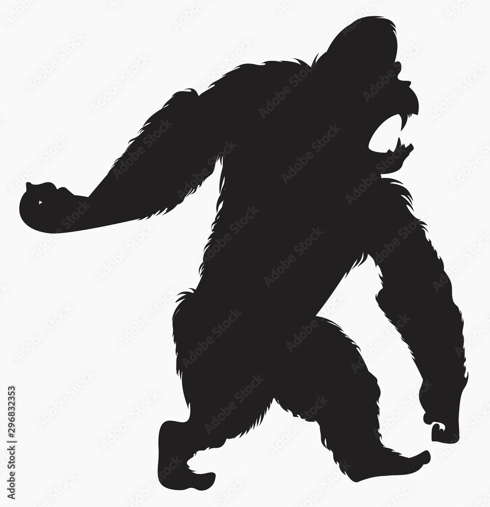 Bigfoot vector illustration Stock Vector | Adobe Stock