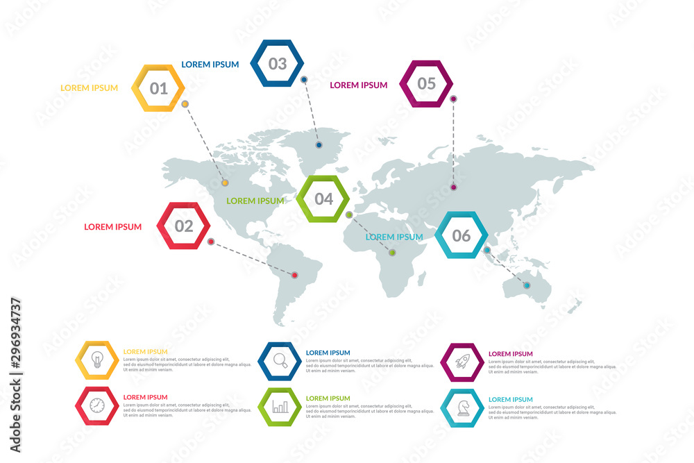 infographic flow chart design . business infographic concept for ...