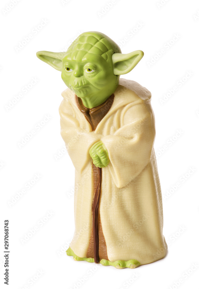 Plastic figurine of Master Yoda Stock Photo | Adobe Stock