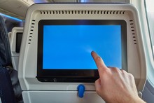 Blank Screen In A Plane Free Stock Photo - Public Domain Pictures