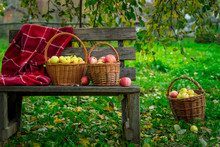 Apples In Two Baskets Free Stock Photo - Public Domain Pictures