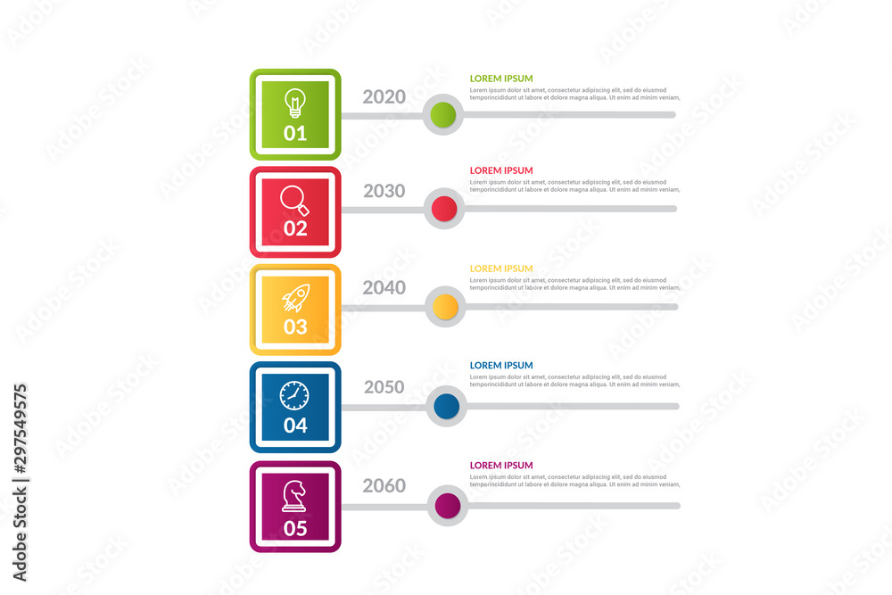 infographic flow chart design . business infographic concept for ...