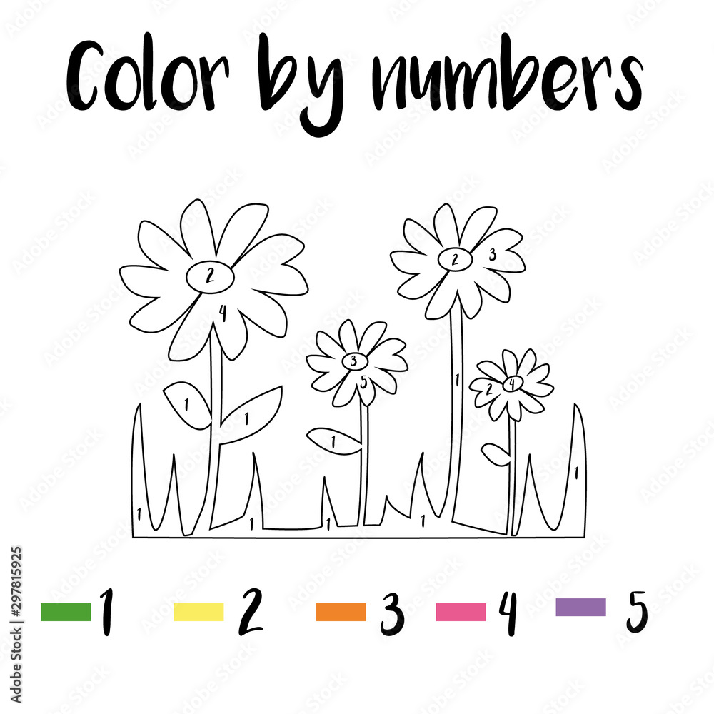 Preschool Counting Activities. Coloring page with colorful toy ball ...