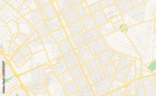 Printable street map of Riyadh, Saudi Arabia - Buy this stock vector ...