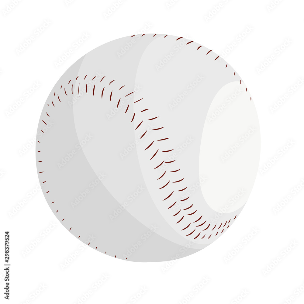 Baseball ball realistic vector illustration isolated Stock Photo ...