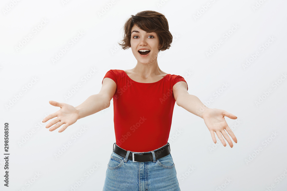 Its you long time no see. Friendly outgoing cheerful young tender ...