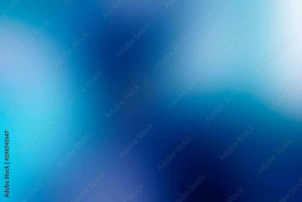 abstract blue gradient smooth background Stock Illustration | Adobe Stock