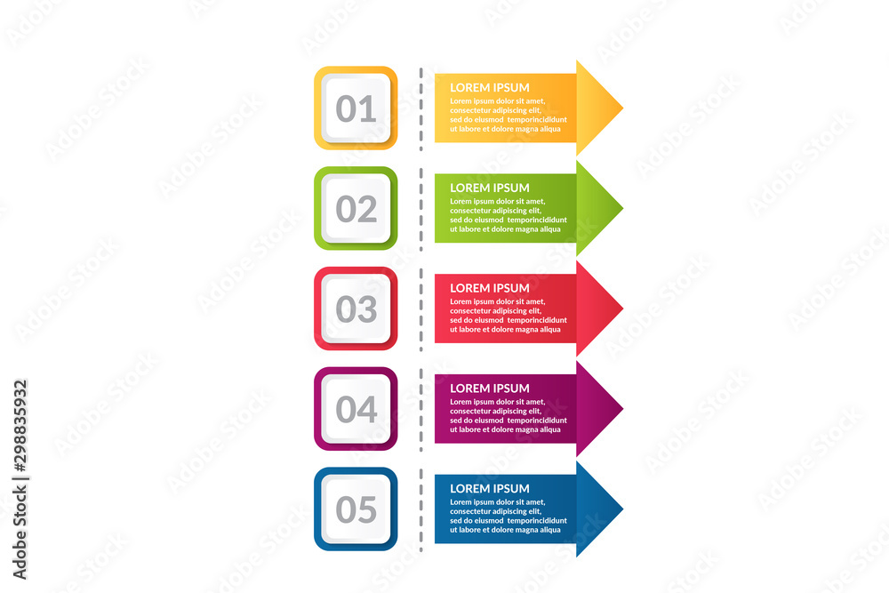step infographic or process infographic design . business infographic ...