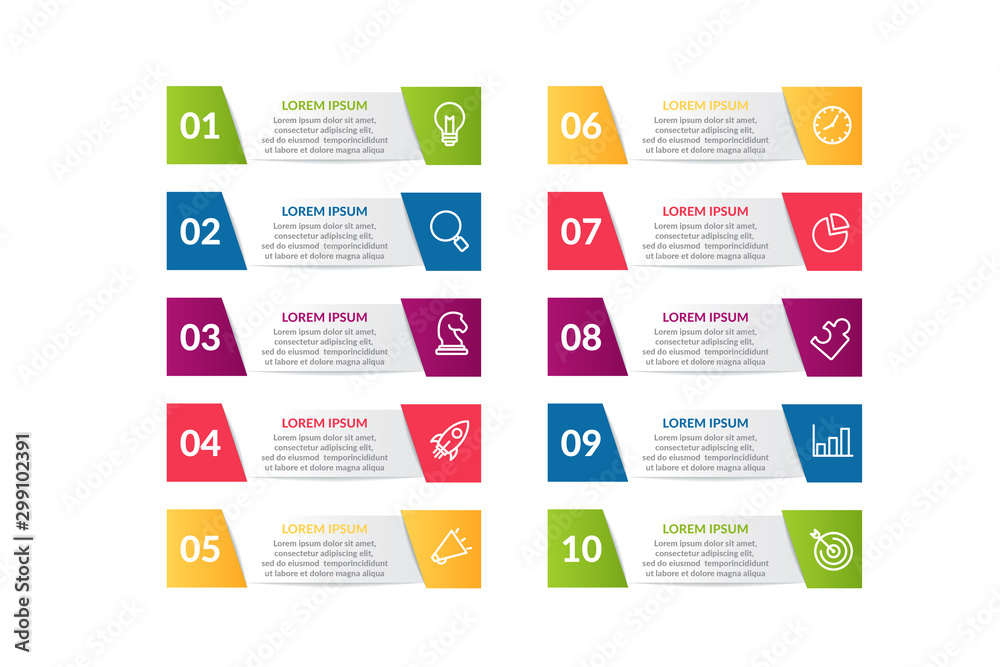 list infographic template design . business infographic concept for ...