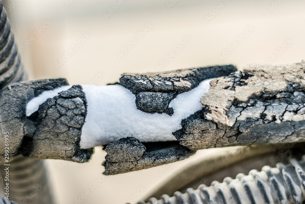 ice formation the AC compressor pipe cause of super cooling and it's ...