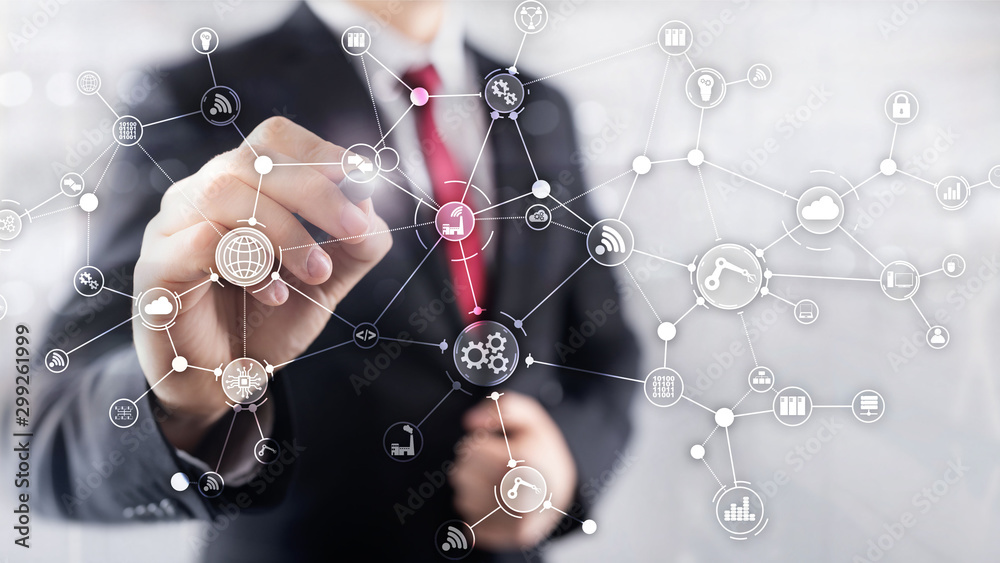 Technology industrial business process workflow organisation structure ...