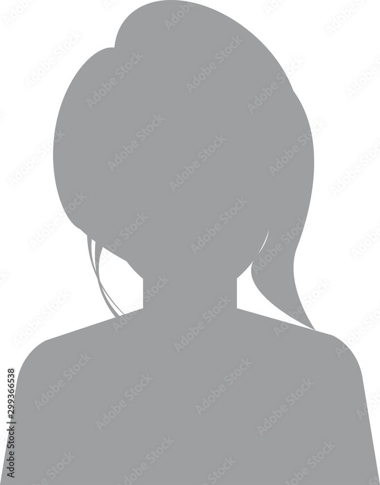 Default avatar profile icon. Grey photo placeholder. Hand drawn, modern ...
