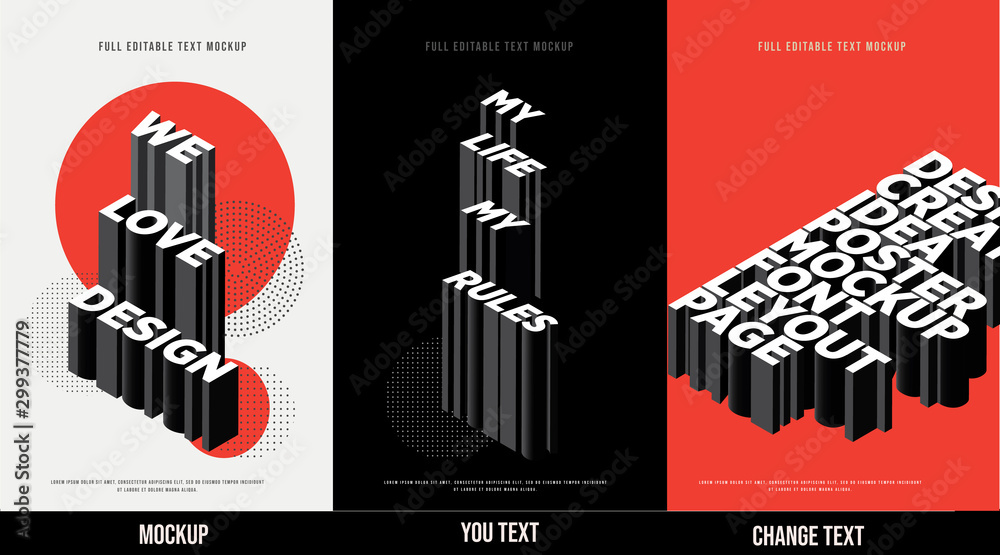 3d Typography Poster Tutorial