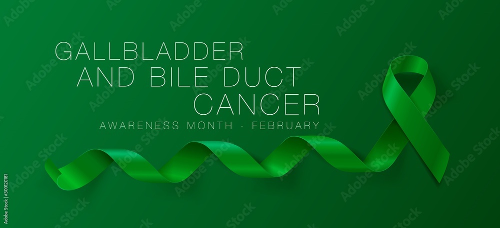 Gallbladder and Bile Duct Cancer Awareness Calligraphy Poster Design ...