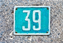 Flowery Purple Number 39 Free Stock Photo - Public Domain Pictures