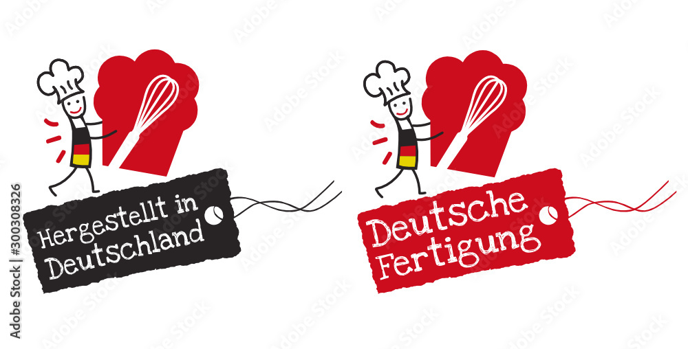 Logo fabriqué en Allemagne Stock Vector | Adobe Stock