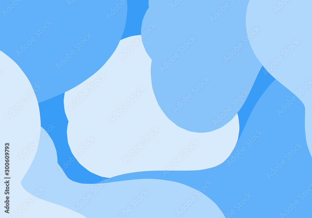 Fondo de manchas azul claro. Stock Vector | Adobe Stock