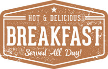 Breakfast Sign Free Stock Photo - Public Domain Pictures