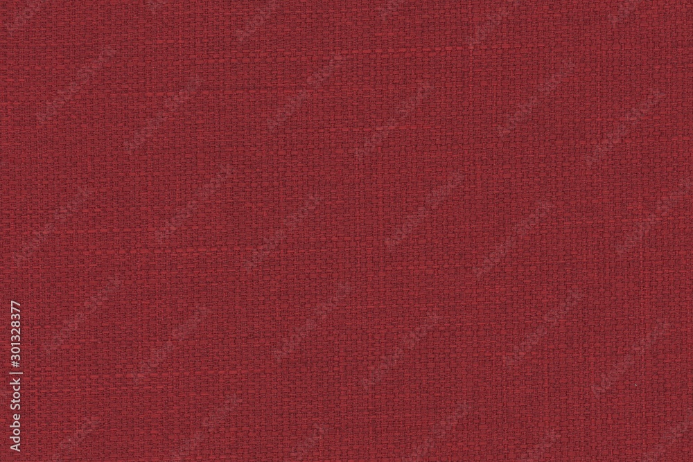 real organic red linen fabric texture background Stock Photo | Adobe Stock