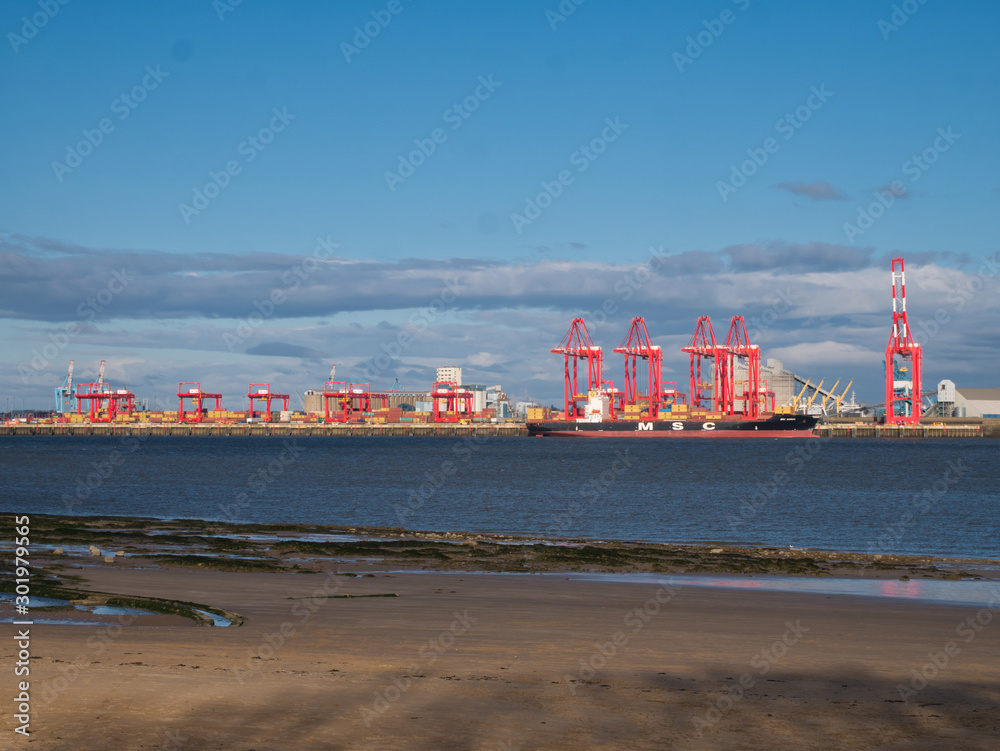 Foto de Stock Liverpool2 - a £400 million deep-water container terminal ...