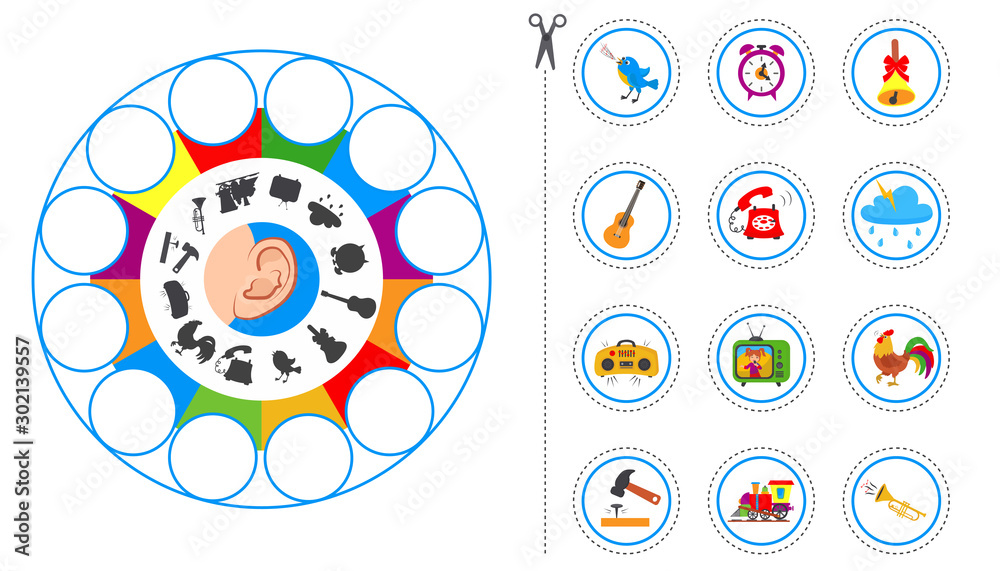 Educational worksheet for kids. Game for Kids to Compare and Connect ...