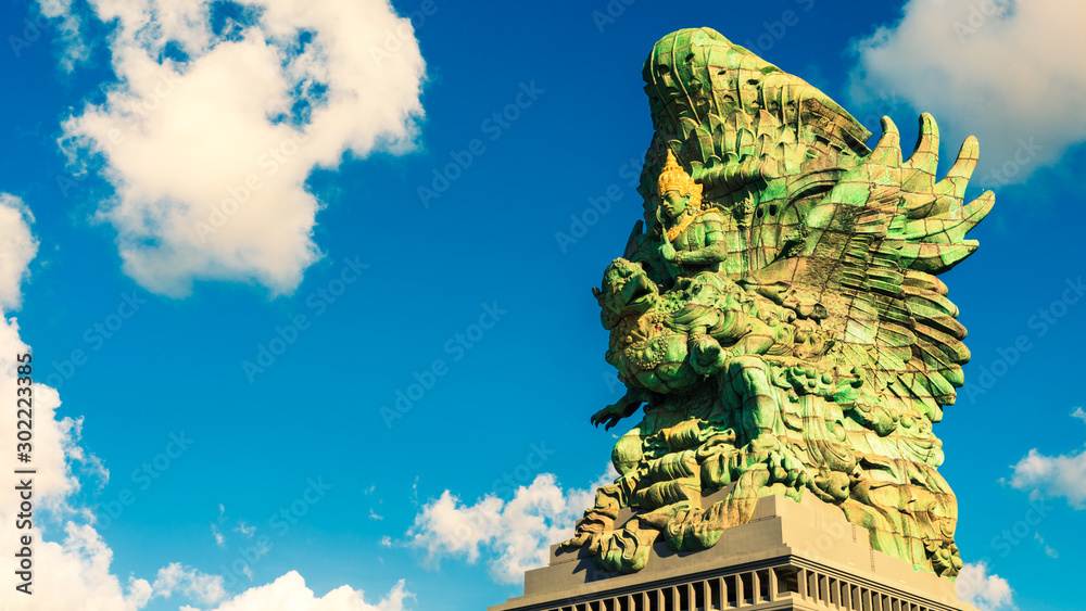 Foto stock di Landscape picture of tallest Garuda Wisnu Kencana GWK ...