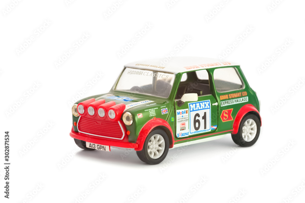 Corgi manufactured 1:32 scale die-cast miniature model of a MK 1 Mini ...