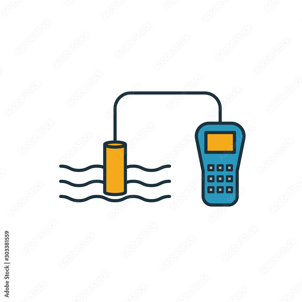 Water Quality Sensor icon. Simple element from sensors icons collection ...