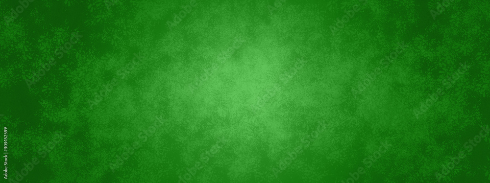 green Christmas background banner with metal texture design and soft ...