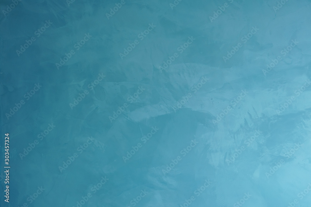 vintage blue cyan color on cement and concrete wall or floor and ground ...
