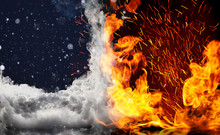 Fire And Ice Free Stock Photo - Public Domain Pictures