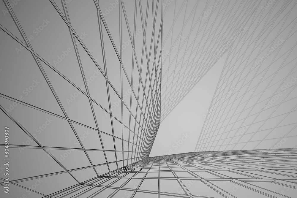 gray architectural design