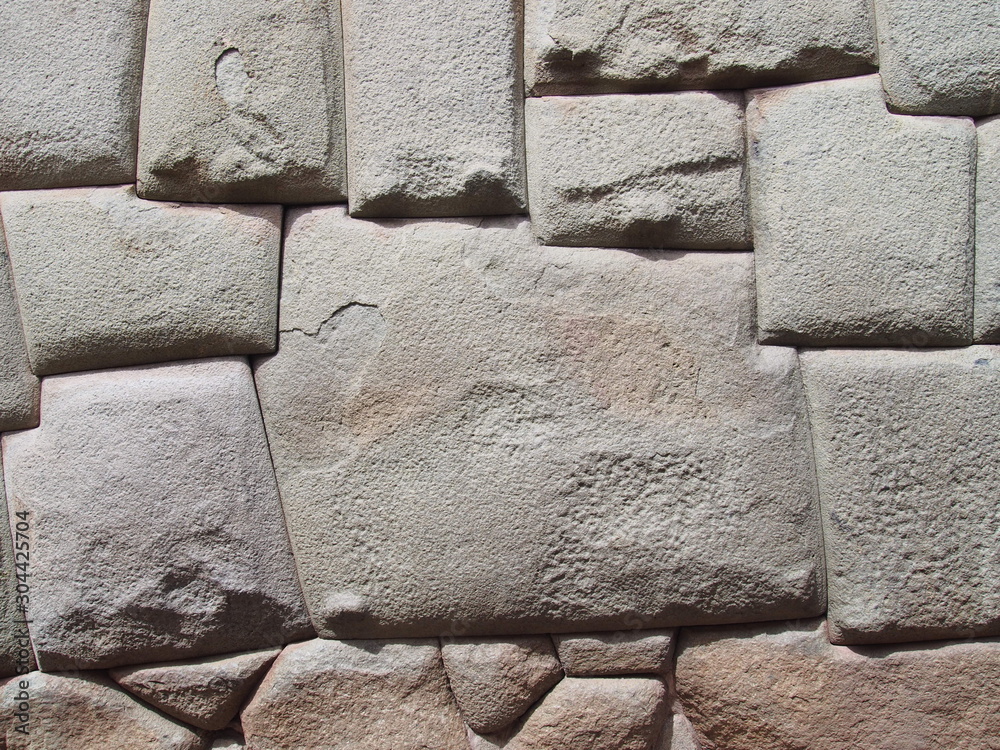 12 sided Inca Hatunrumiyoc stone, Twelve angled stone (La Piedra de Los ...